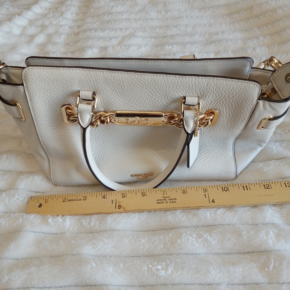 Coach Blake Ivory Carryall Crossbody - Gem